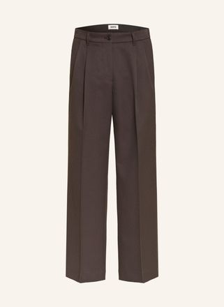Drykorn Drykorn Hose Leek Wide Regular Fit braun