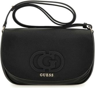 Guess Calebra Convertible Xbody Flap Bag Black