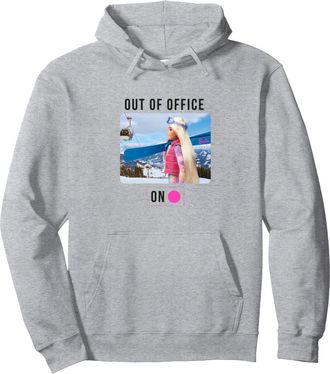 BARBIE Pullover Hoodie Out Of Office Pullover Hoodie