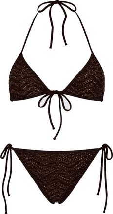 Missoni Femme, Maillots de bain, Brun, Taille: 34 FR Ensemble Bikini