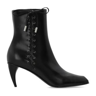 Alexander McQueen Lexie Stiefeletten mit Absatz - - Shoes - Damen - Schwarzk - 40 EU