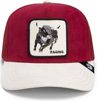 Goorin Brothers The Suede Bull Casquette de camionneur Rouge Taille unique, rouge, taille unique