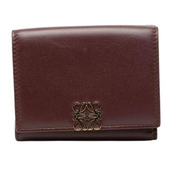 Loewe Portefeuille &agrave; rabat Pre-owned - Femme - Pre-owned - Rouge - Taille: ONE Size