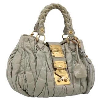 Miu Miu Pre-owned Hand Bag - - Pre-owned - Damen - Grau - ONE SIZE