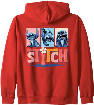 Disney Lilo & Stitch Live-Action Movie Tropical Trio Logo Kapuzenjacke