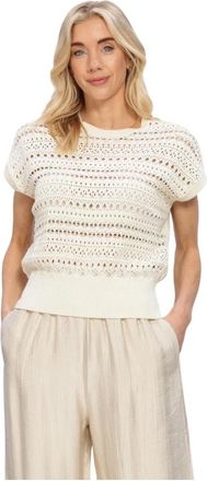 Notre-V Damen, Strickwaren, Beige, 2XLGr&ouml;&szlig;e