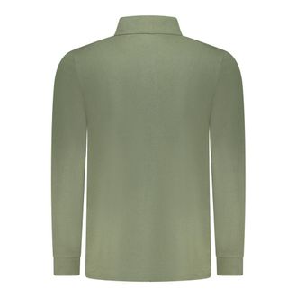 Timberland Cotton Long-Sleeved Polo Shirt - Green