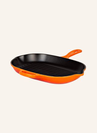 LE CREUSET Grillpfanne Signature orange