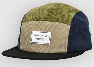Iriedaily Corvin 5 Panel Cap olive navy
