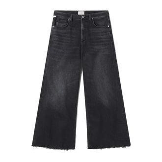 Citizens Of Humanity High-waisted Wide Jeans - - Jeans - Damen - Schwarzk - W30