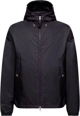 Moncler Homme, Vestes, Bleu, Taille: 3XL Grimpeurs Hooded Windbreaker