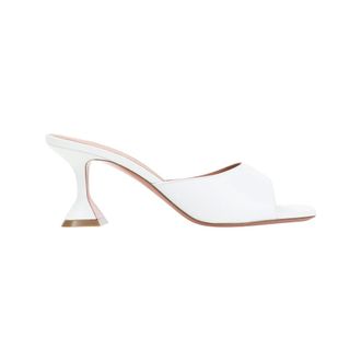 Amina Muaddi Lupita Slipper 70 - Femme - Chaussures - Blanc - Taille: 37 EU