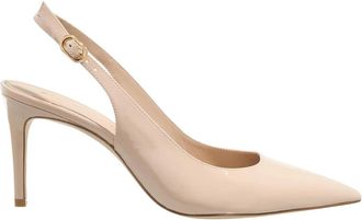 Stuart Weitzman Sandaletten mit Absatz - Stuart Power Slgbk 7 - Gr. 41 (EU) - in Beige - für Damen