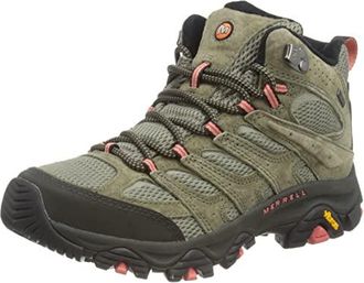 Merrell Femme Moab 3 Mid Gtx Chaussures-trekking-femme, Olive, 40.5 EU