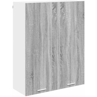 vidaXL Hängeschrank Riga Graues Sonoma 80 x 31 x 100 cm Holzwerkstoff vidaXL