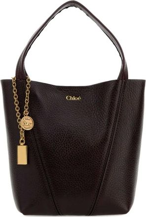 Chlo&eacute; Femme, Sacs, Violet, Taille: ONE Size Small Spin Tote Bag