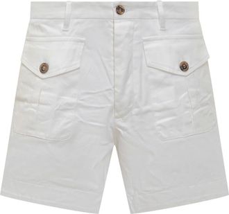 Dsquared2 Homme, Shorts, Blanc, Taille: L Ranger Chino Shorts