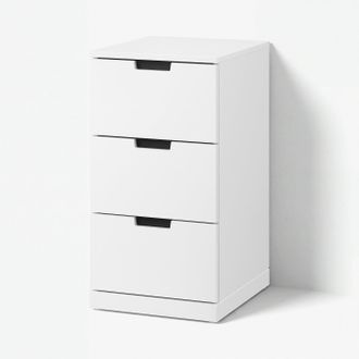 IKEA NORDLI Kommode mit 3 Schubladen