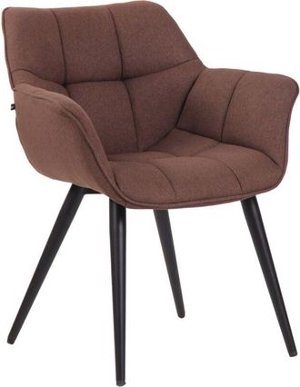 Clp Chaise de salle à manger Roseville Brown, tissu