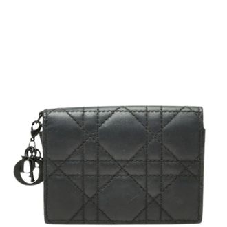 Dior Pre-owned Card Case - - Pre-owned - Damen - Schwarzk - ONE SIZE