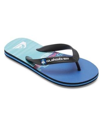 Quiksilver Homme Molokai Art Sandale, Black Blue Blue Blue, 32 EU