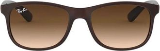 Ray-Ban Homme, Accessoires, Brun, Taille: 55 MM Andy Lunettes de soleil