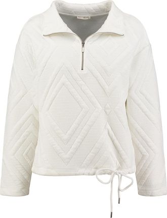 Key Largo Key Largo Damen Warrior Troyer Sweatshirt, Offwhite (1001), XL