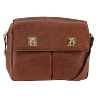 Celine Pre-owned Cuir sacs-celine - Femme - Pre-owned - Brun - Taille: ONE Size