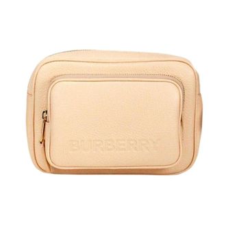 Burberry Kleine bedruckte Leder-Kameratasche - - Bags - Damen - Beige - ONE SIZE