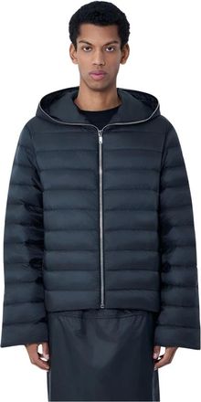 Moncler Homme, Vestes, Noir, Taille: S Hooded Quilted Jacket