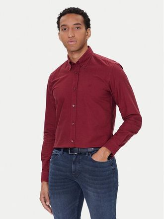 HUGO BOSS Hemd H-Roan 50544917 Rot Slim Fit