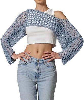 Generic Poncho Femme Hiver Chaud Chale Femme Hiver Chaud Cape Femme Effet enveloppant Pull Court Tricot&eacute; D&eacute;contract&eacute; L&eacute;ger Polyvalent Pour Usage Quotidien