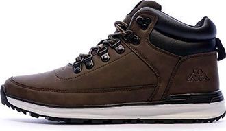 Kappa Homme Logo MONSI MD Athletic Shoes, Brown DK-Black, 47 EU
