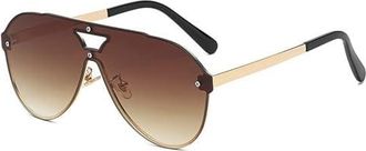 Generic Lunettes De Soleil Tendance &Agrave; Monture Large For Hommes Et Femmes, Protection UV400, Id&eacute;ales For Les D&eacute;placements Quotidiens, Les Vacances Et Les Photo