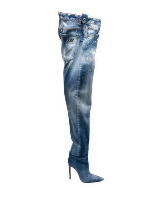 Dsquared2 Bottes - Bleu