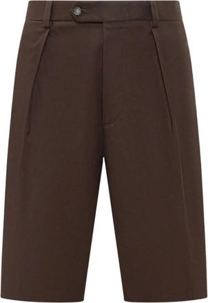 HUGO BOSS Homme, Shorts, Brun, Taille: S Beckham Pleated Shorts