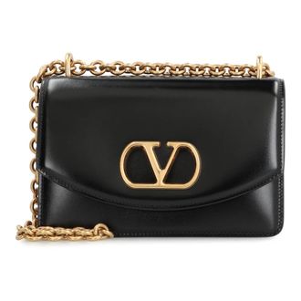 Valentino Garavani Vain Small Shoulder Bag - - Bags - Damen - Schwarzk - ONE SIZE