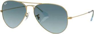 Ray-Ban unisex, Accessoires, Jaune, Taille: 58 MM Aviator