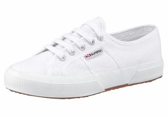 Superga Sneaker SUPERGA Cotu Classic, Damen, Gr. 37,5, wei&szlig; (wei&szlig;, reinwei&szlig;), Textil, Schuhe Sneaker, mit klassischem Canvas-Obermaterial