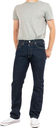 Levi's Herren 501 Original Fit Jeans Jeans, One Wash, 33W / 32L