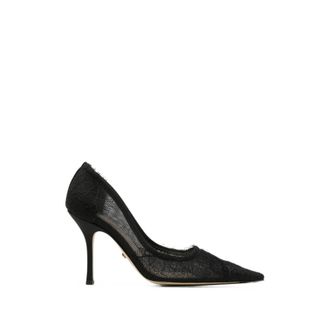 Mach & Mach Spitzer Stiletto Absatzschuh - - Shoes - Damen - Schwarzk - 39 EU