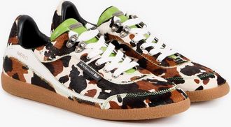 Andersson Bell Baskets imprim&eacute; vache en cuir