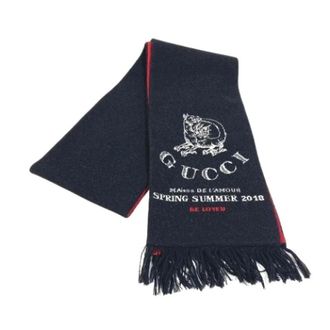 Gucci unisex, Pre-owned, Noir, Taille: ONE Size Pre-owned Vintage Scarf