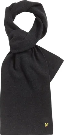 Lyle & Scott Luxuri&ouml;ser Schal aus Wollmischung - - Accessories - Herren - Schwarzk - ONE SIZE