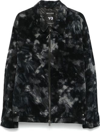 Yohji Yamamoto M AOP NYL LIN J Jacke - Blau