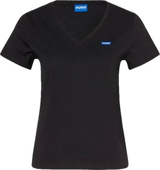HUGO BOSS Femme, Tops, Noir, Taille: 38 FR T-Chemises