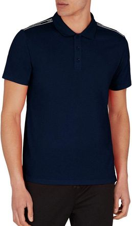 Emporio Armani Poloshirt Polo Beachwear mit Logostreifen im Schulterbereich