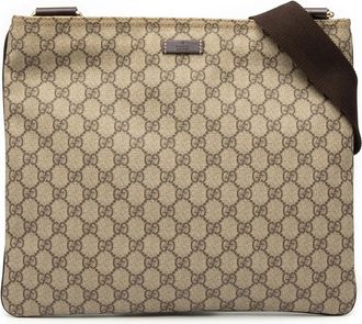 Gucci Hobo Bags - GG Supreme Crossbody - Gr. unisize - in Braun - f&uuml;r Damen