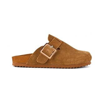 Colors Of California Femme, Chaussures, Beige, Taille: 36 EU Sabot en daim avec Fibia