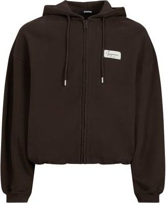 Jacquemus Sweat &agrave; capuche zipp&eacute; uni